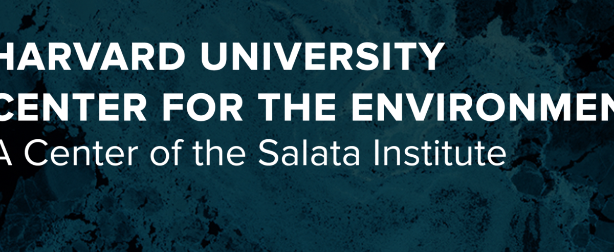 Deadline to Apply to the Environmental Fellows Program - Harvard Office ...