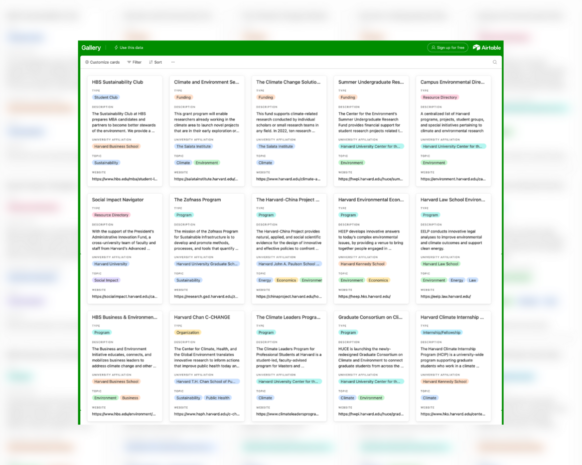 Students - Harvard Office for Sustainability